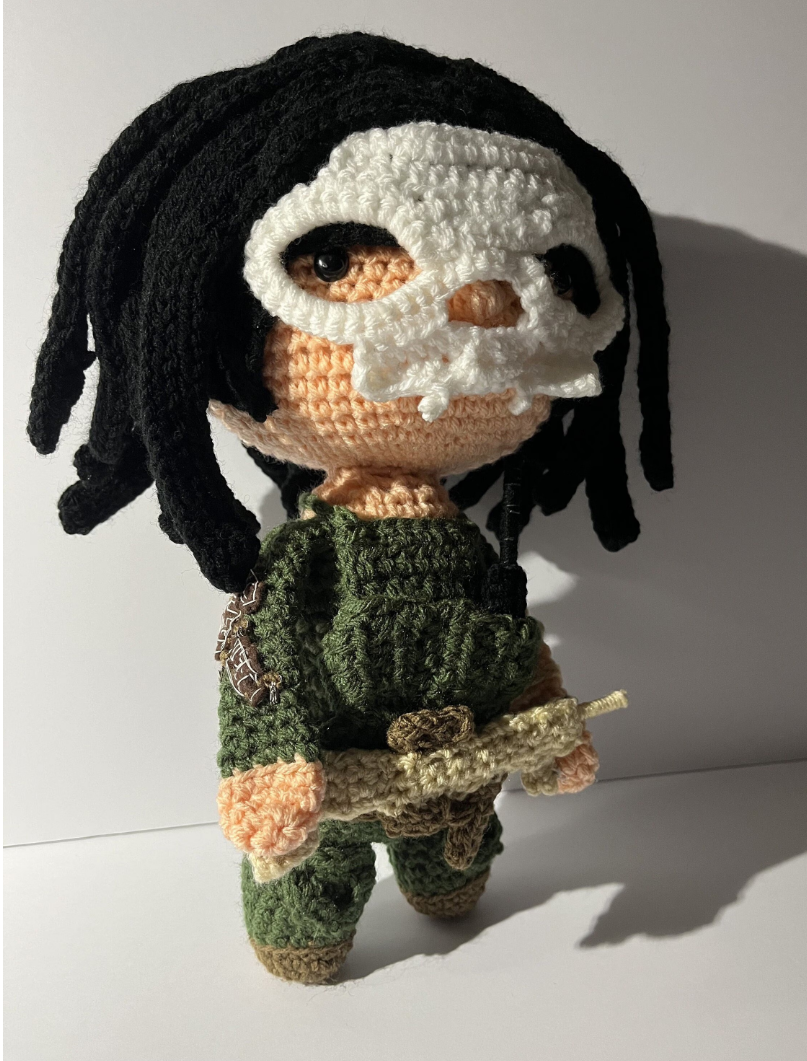 Knight Amigurumi Escape from Tarkov – Gaming Crochet By Sera